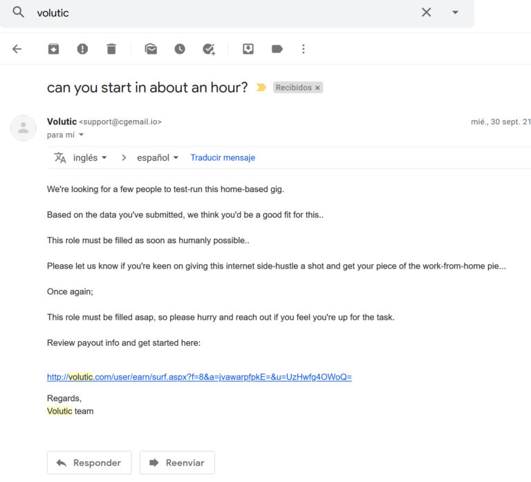 Volutic Paga? - Ganar Dinero Leyendo Correos Electrónicos
